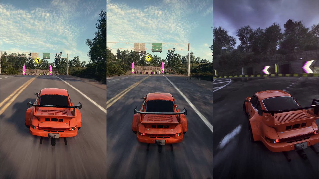 LOW vs NORMAL vs HIGH - Downforce comparison | Need for Speed: Heat ...