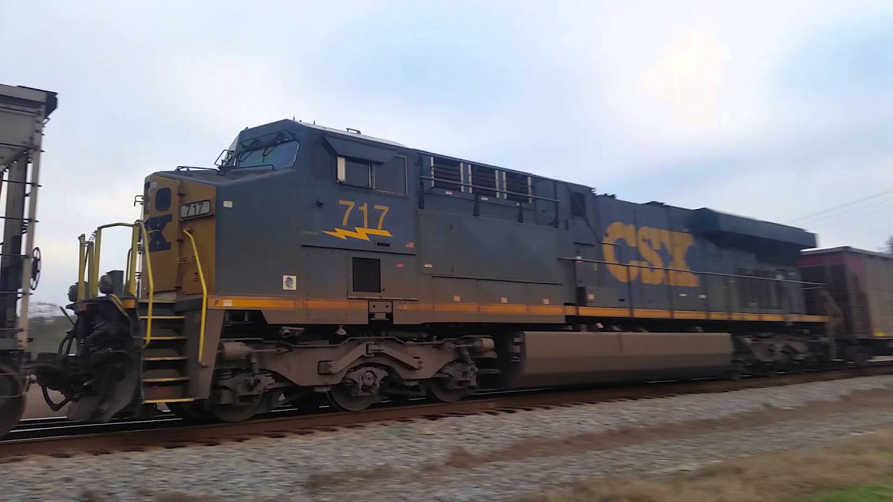 CsxT U315-06 w/ mid train DPU meets P089-07 rennert nc - YouTube