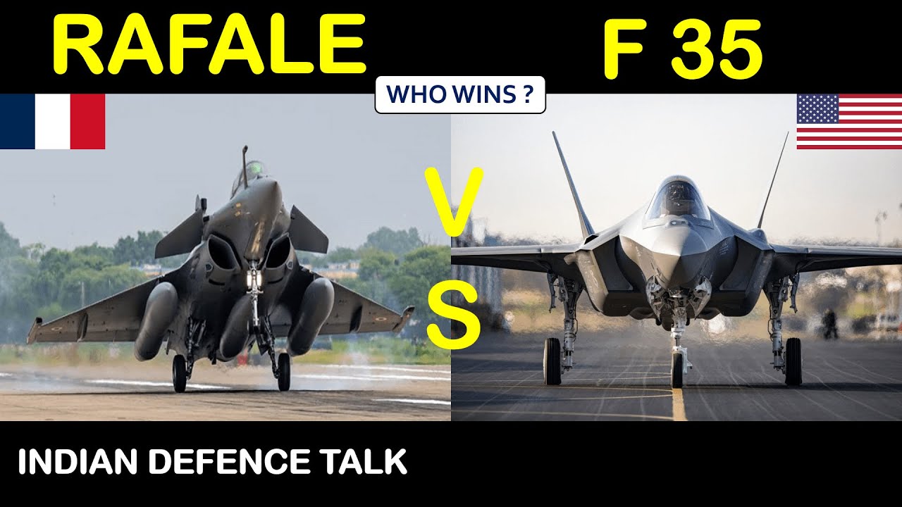 Rafale vs F 35 (detailed comparison) | In Hindi | French vs American ...