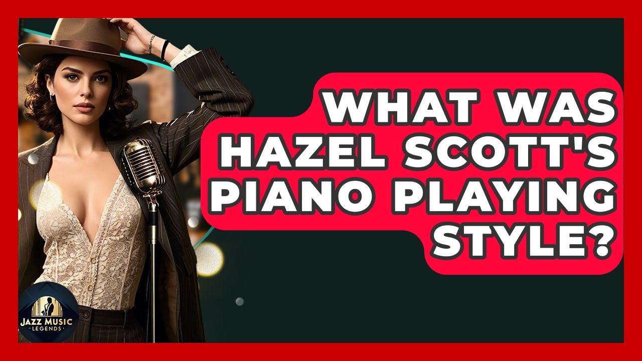 What Was Hazel Scott's Piano Playing Style? - Jazz Music Legends - YouTube