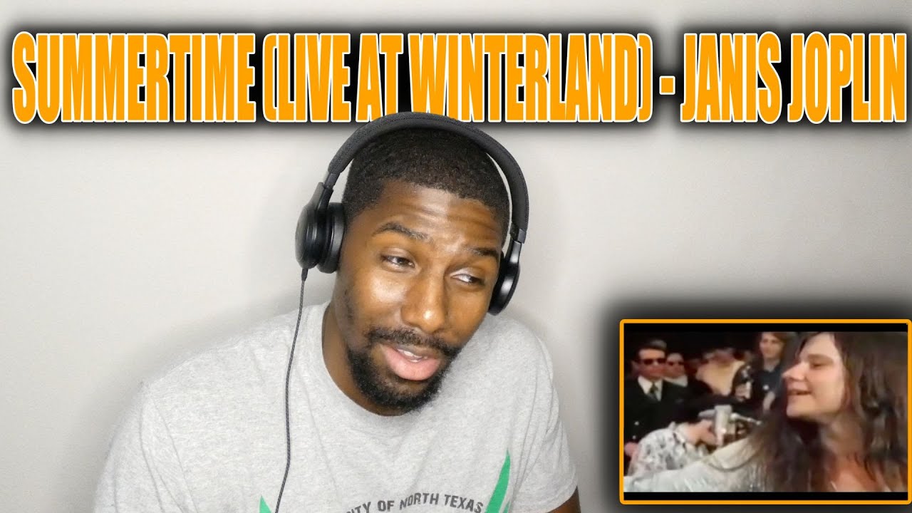 SO RASPY!! | Summertime (Live at Winterland) - Janis Joplin (Reaction ...
