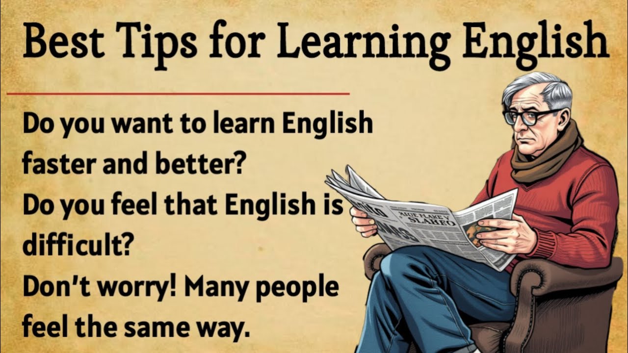 Best Tips For Learning English || Graded Reader || Speak Fluent English ...