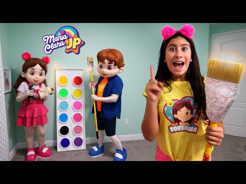Maria Clara e JP fazem desenhos mágicos e ficam em apuros!