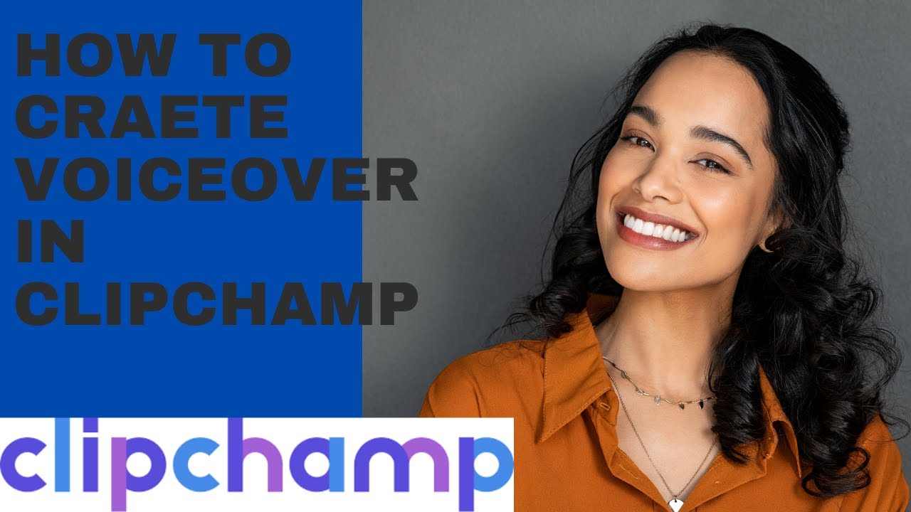 How To Create VoceOver In Clipchamp | Clipchamp Tutorial 2022 | Use ...