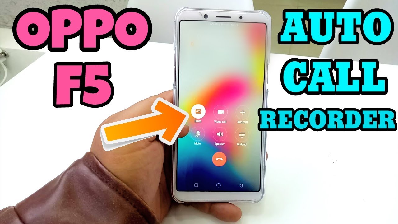 Oppo F5 Auto Call Recorder - YouTube