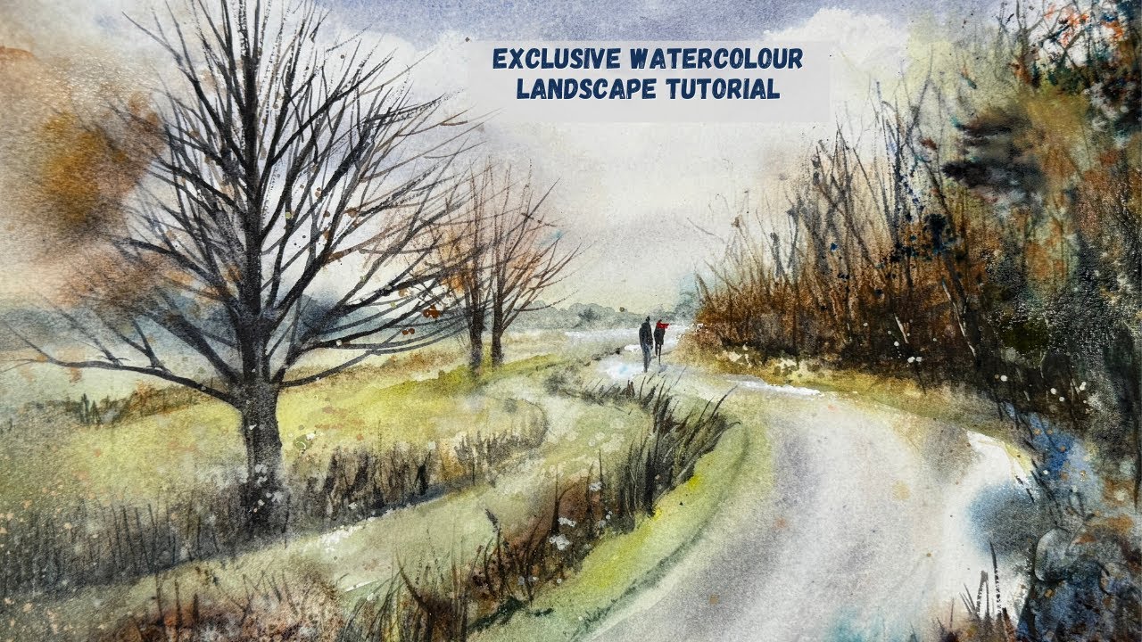 Exclusive Step by Step Landscape Tutorial - YouTube