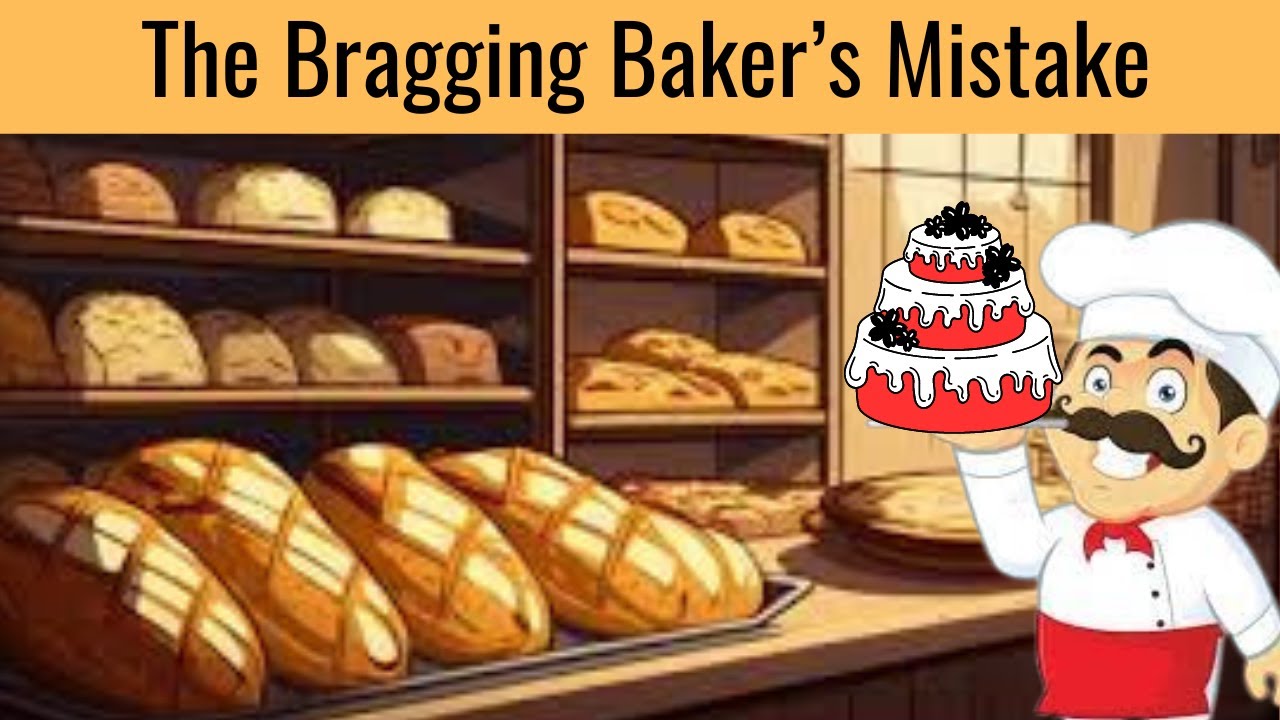 The Bragging Baker's Mistake | English Stories | Moral Story - YouTube
