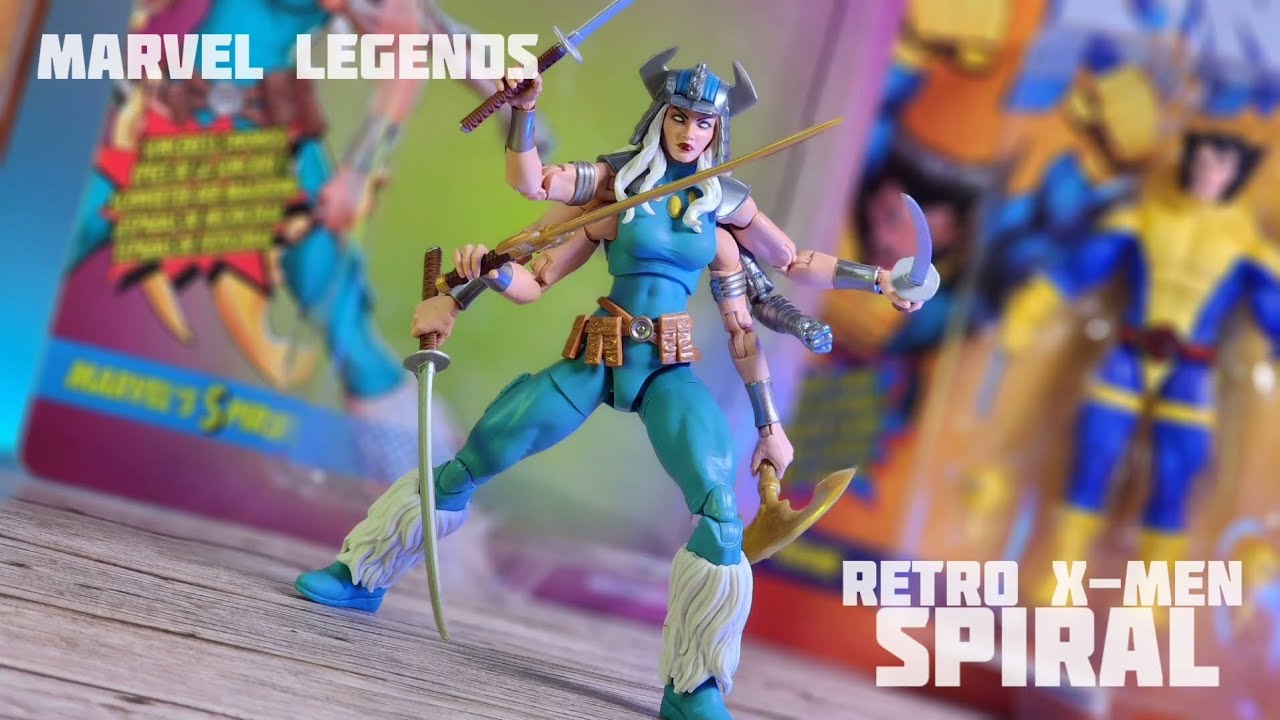 Marvel Legends Retro Spiral Mojo X-Men Hasbro Action Figure Retro ...