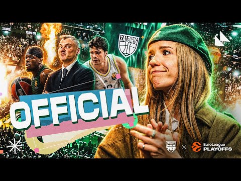 Žalgiris vs Fenerbahçe Playoff Game 4 VLOG | Donuts, Chaos & Tears | Official On The Road
