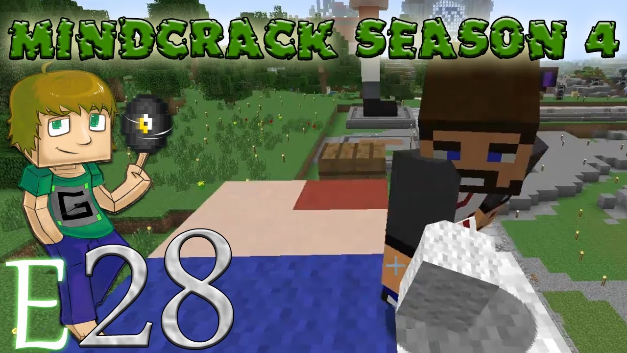 Minecraft MindCrack - S4E28 - Building Beef with Beef - YouTube