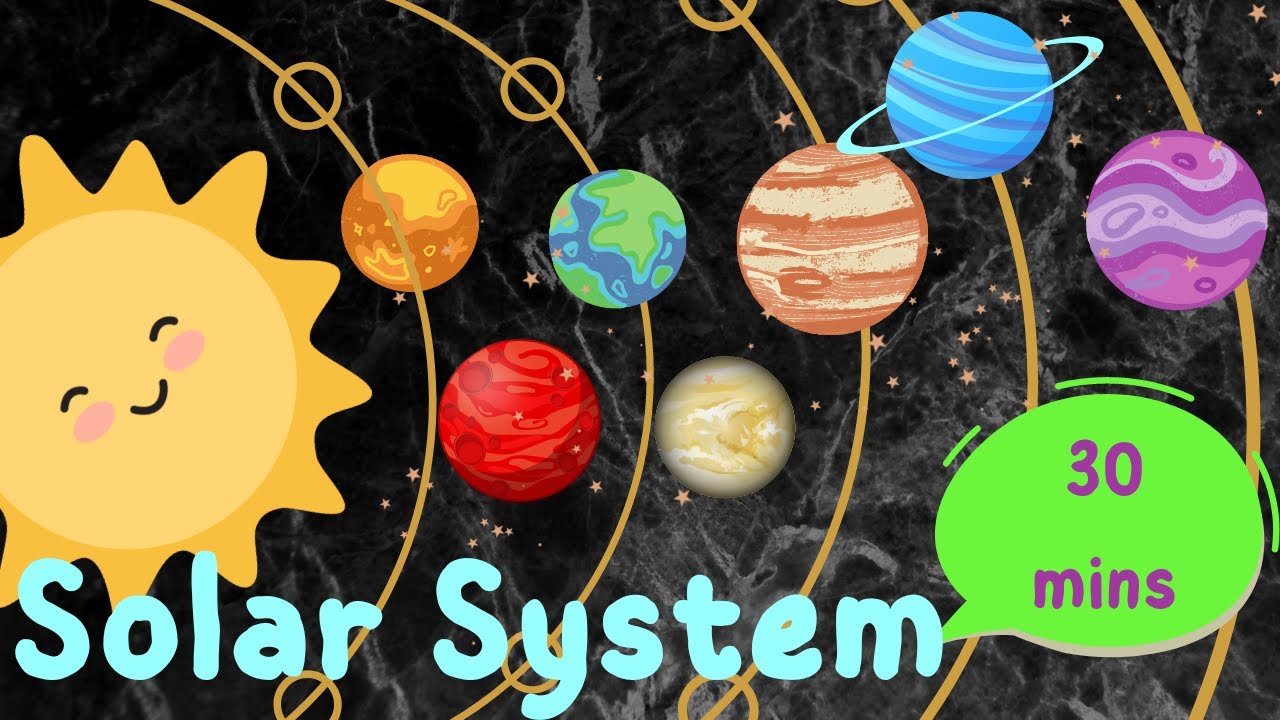 Our Solar System 🪐 | Compilation For Kids | Tiny Fun Learning - YouTube
