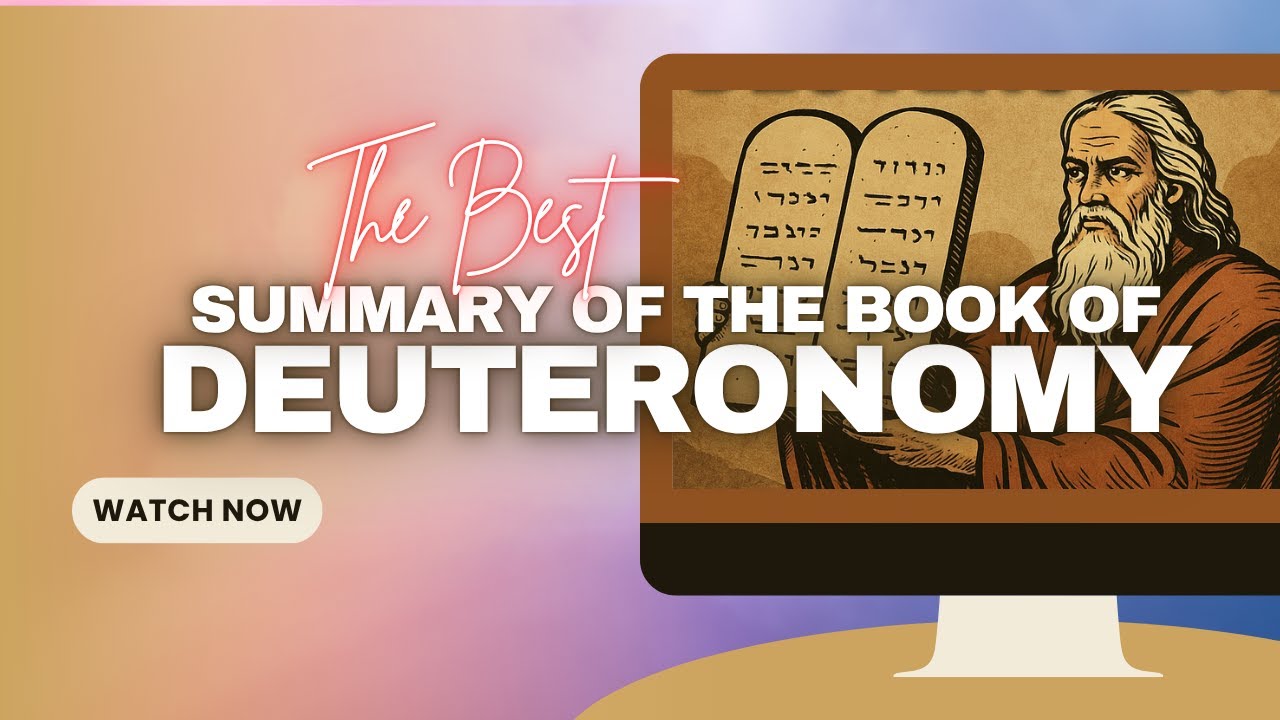 SUMMARY OF THE BOOK OF DEUTERONOMY - YouTube