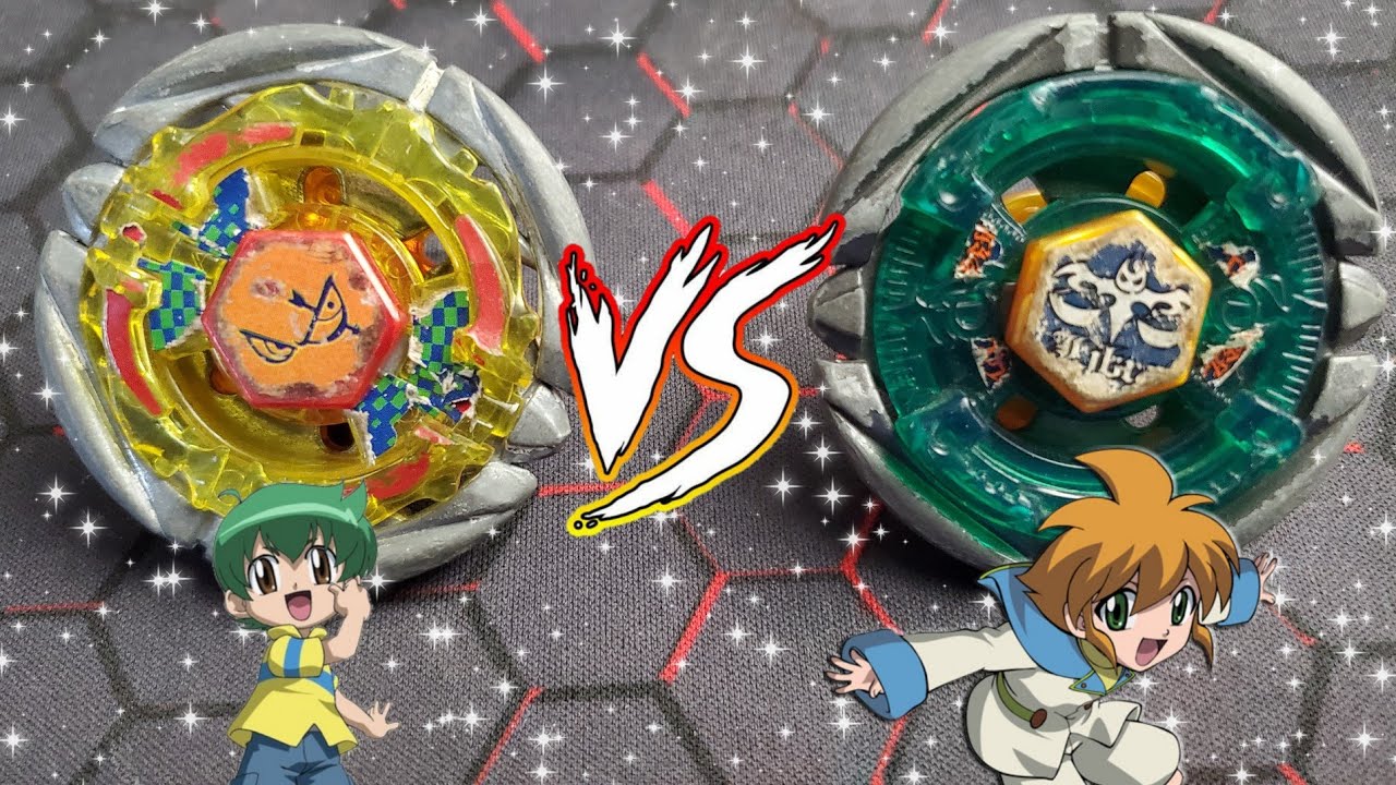 Flame Sagittario vs Flame Libra -Kenta vs Yu- Beyblade Metal Fight ...