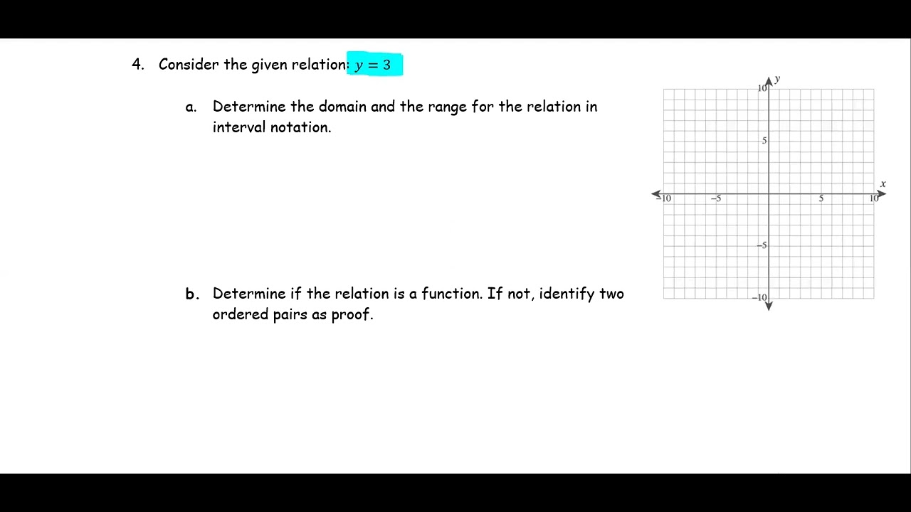 M101 Sec4_1 Relation, Function, Domain, Range, VLT - Pt3 More Examples ...