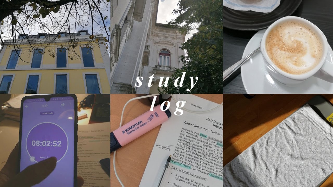 uni vlog: eight hour study day 🌟 - YouTube