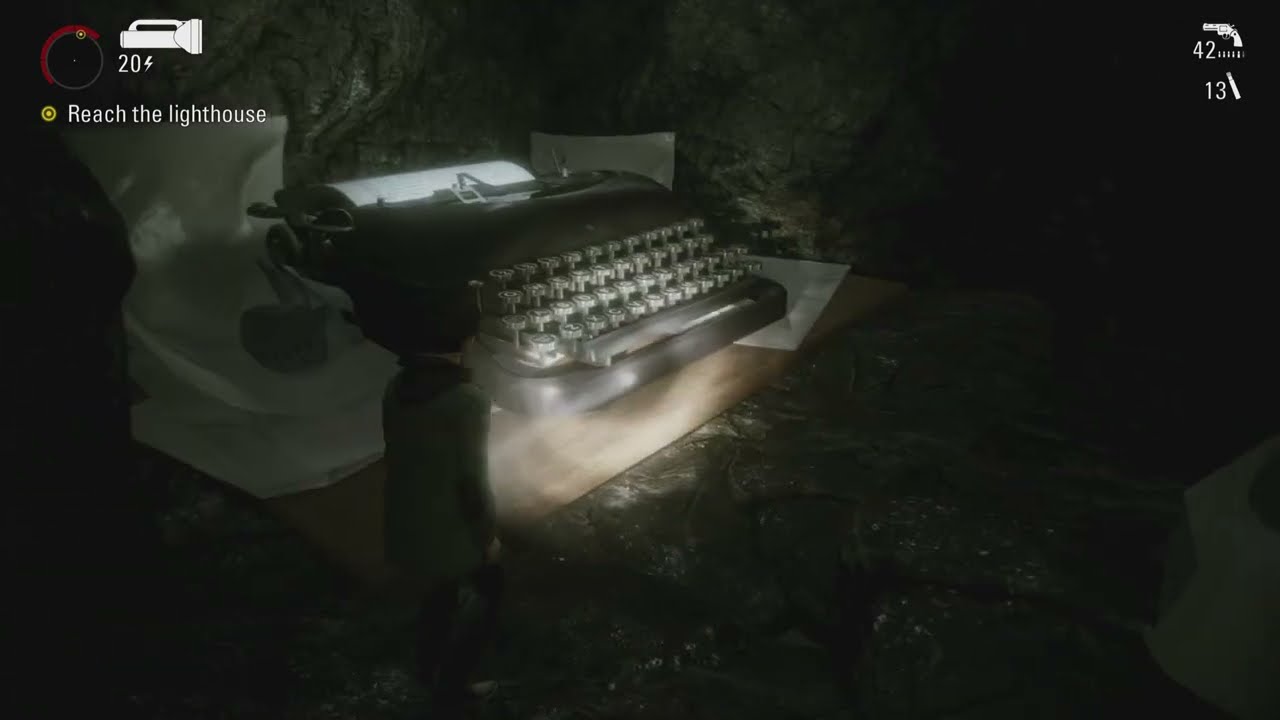 A typewriter's mockery - Alan Wake Remastered - YouTube