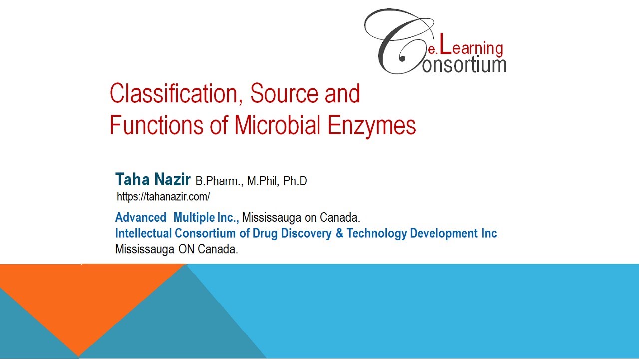 Classification, Source and Functions of Microbial Enzymes - YouTube