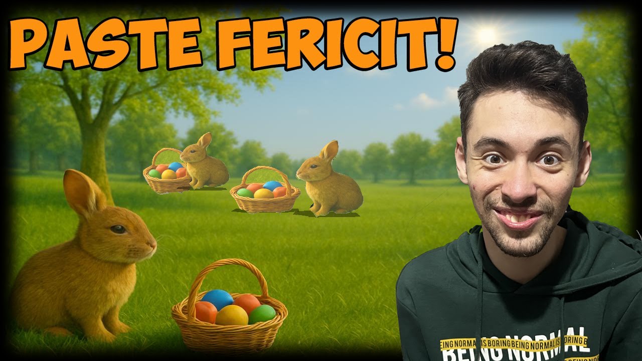 [LIVE 12H] Paste fericit!! Astazi stam impreuna! Happy Easter, my friends! - YouTube