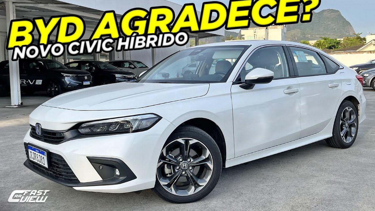 NOVO HONDA CIVIC 2023 COM MOTOR HÍBRIDO VALE A PENA CUSTANDO QUASE UM ...