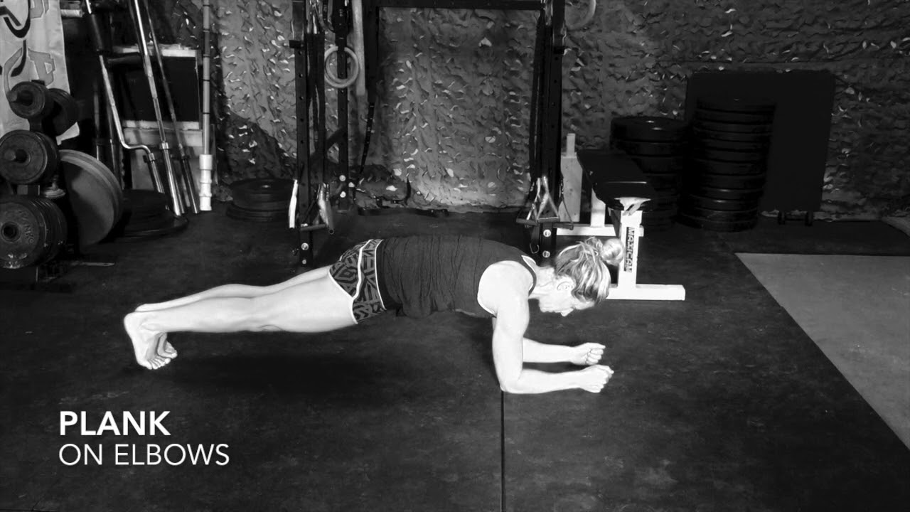 Plank on Elbows - YouTube
