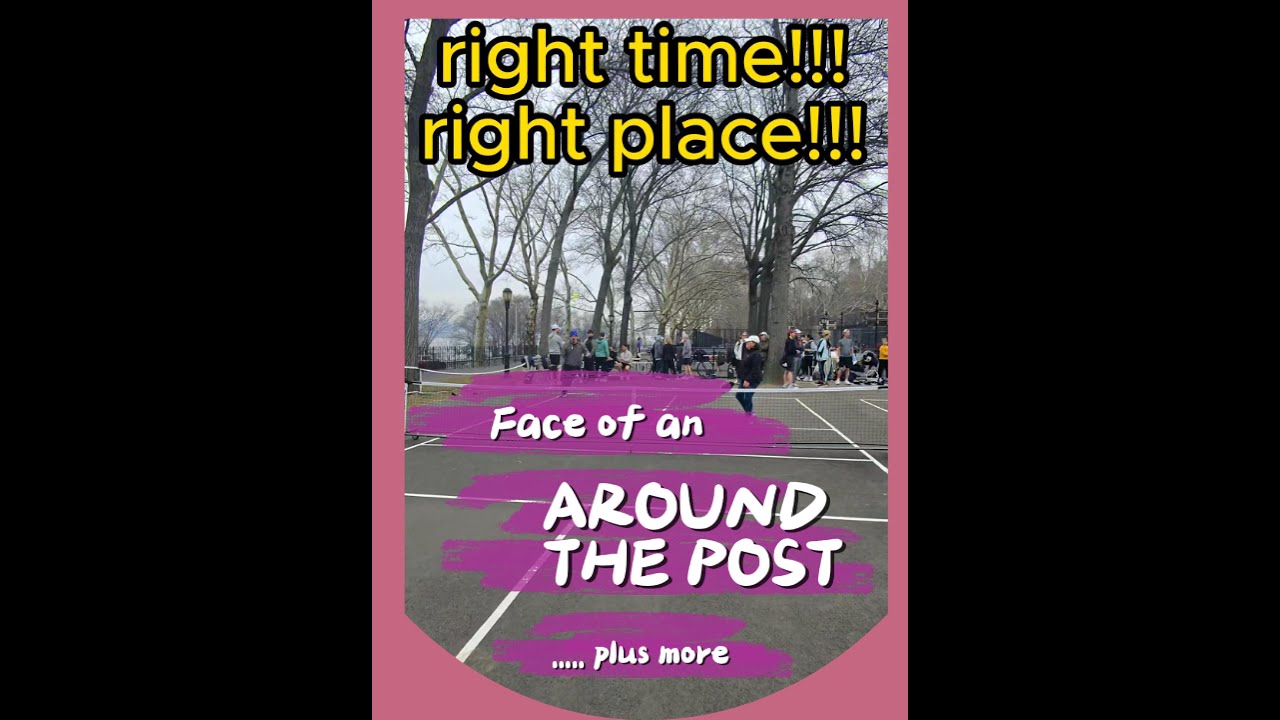 a perfect fun day for an ATP @ Riverside Park, Upper westside ...