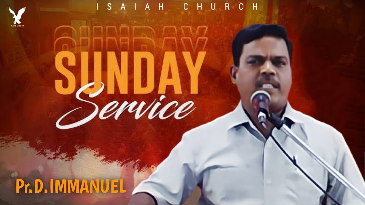 🔴LIVE... Sunday Service (2nd Service) 15th Dec, 2024 | Pr.D.Immanuel ...