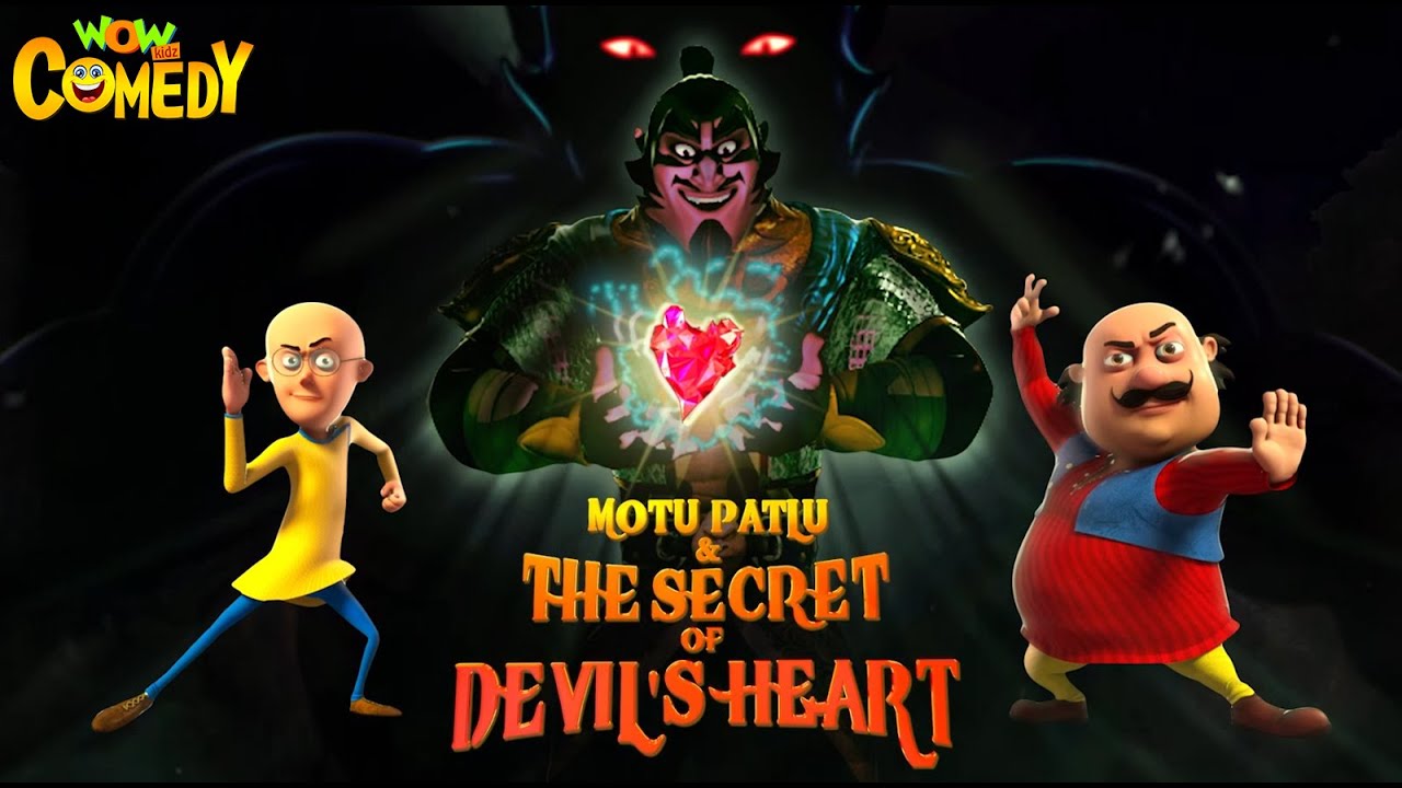 Motu Patlu & The Secret of Devil's Heart | Motu Patlu Ki Comedy Movie ...