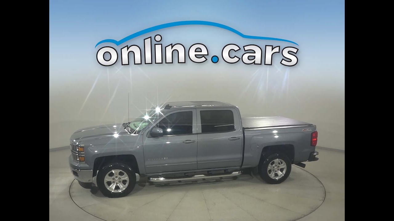 A40333GT Used 2015 Chevrolet Silverado 1500 Blue Crew Cab 4WD Test ...