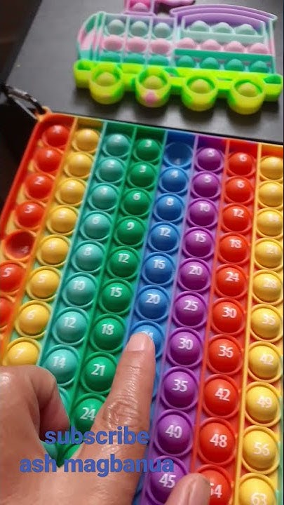 Pop it/multiplication table - YouTube