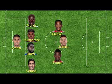 Fransa Milli Takımının En iyi Genç 11 i ( MUTLAKA İZLEYİN )