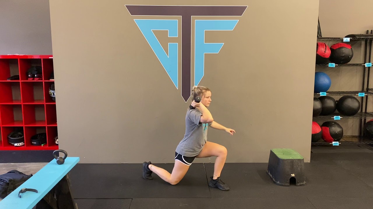 Single Arm Front Squat Substitutions - YouTube
