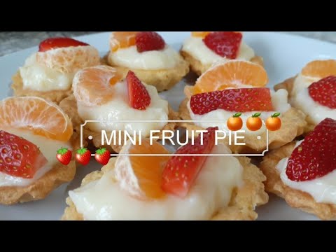 MINI FRUIT PIE RECIPE - YouTube