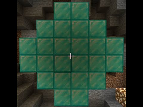 Block of diamond how to build in minecraft - YouTube