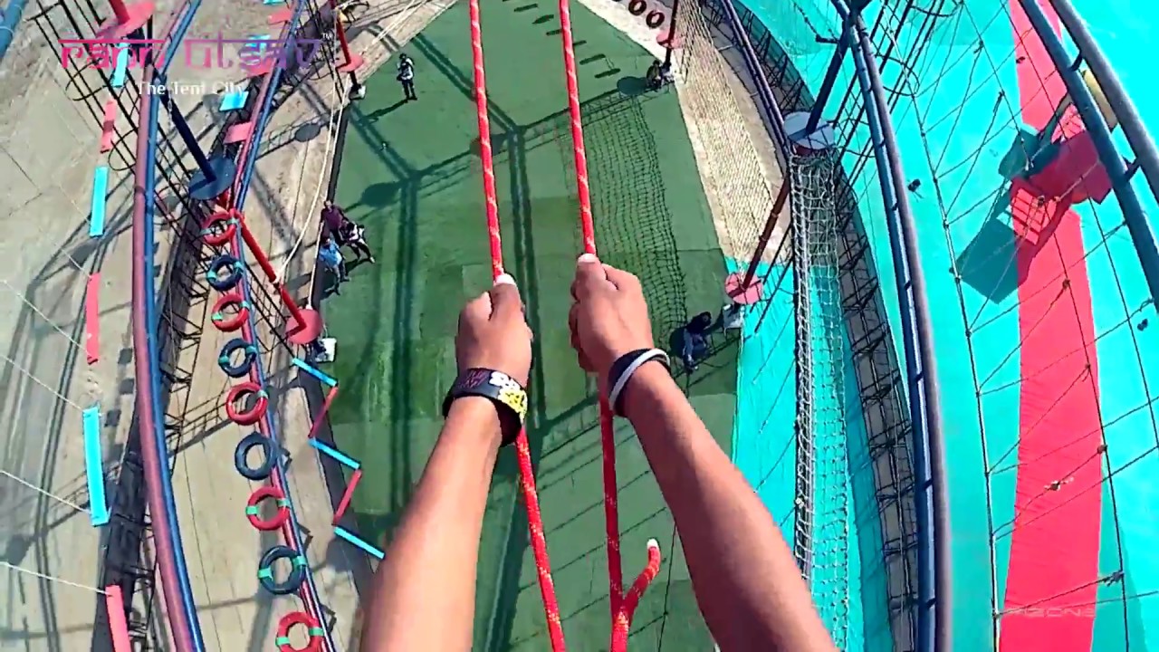 Pendulum Jump - Skyzilla - The Adventure Tower - YouTube