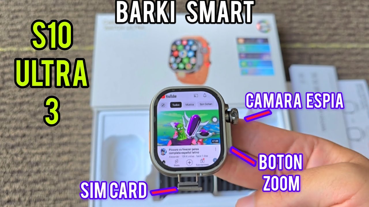 Smart Watch S10 Ultra 3 Serie 10 / Modelo 2025 - YouTube