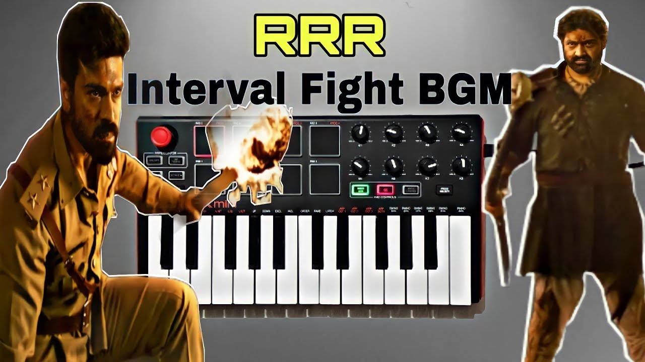 RRR Interval BGM | Piano Cover By Kalyan Allu | Ram Charan | NTR | M M ...