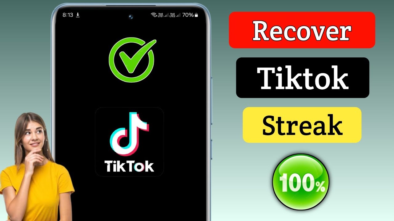 How To RECOVER Tik Tok Streak (2024) | How to Restore Tik Tok Streak ...