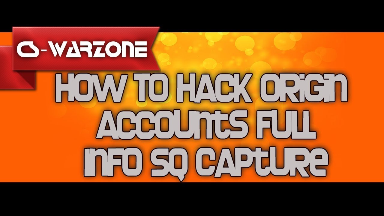 How To Hack Origin Accounts 100 Working With Proof YouTube how-to-hack-origin-accounts-100-working-with-proof-youtube