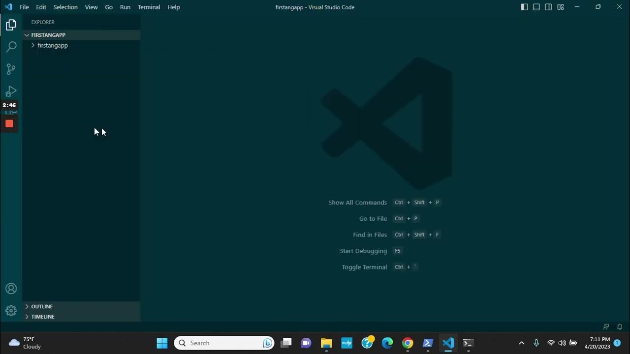 Deploying Angular First Application - Setup and Steps - YouTube