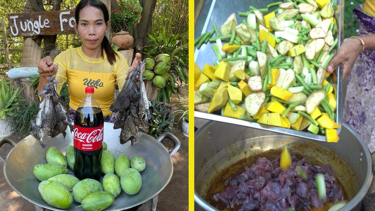 Frog soup recipe in my village | Asian Frog Cooking - YouTube