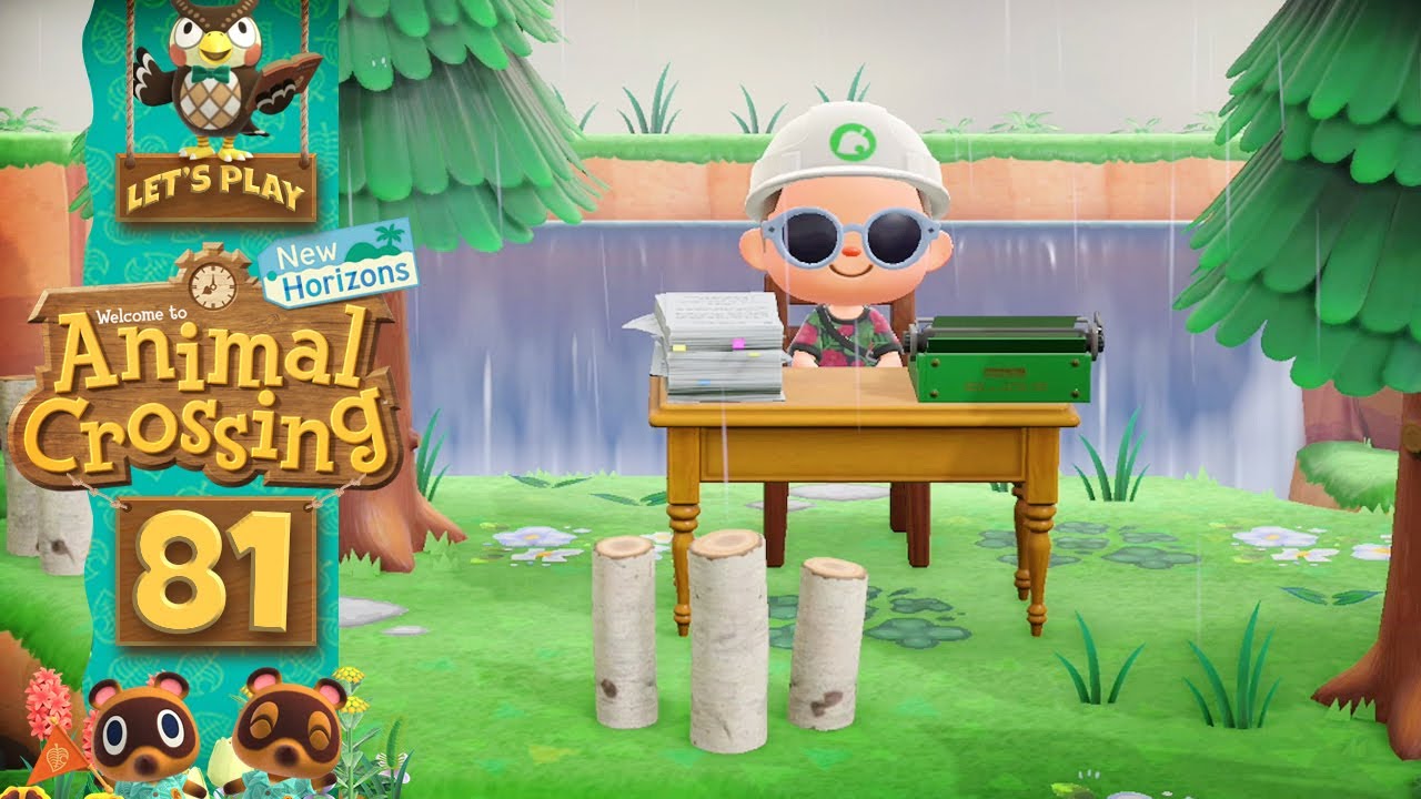 MAKING A LITTLE WRITING NOOK | Animal Crossing: New Horizons (Let's ...