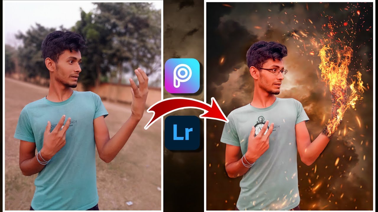 fire hand photo editing | fire hand photo editing in picsart | fire ...