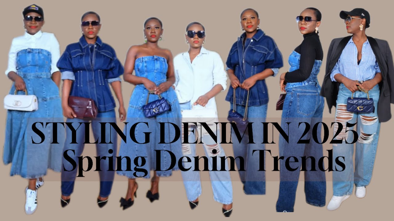 2025 DENIM TRENDS | SPRING OUTFITS &STYLE GUIDE - YouTube