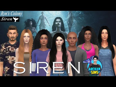 SIREN 2.0 // RYN´S COLONY - Sims 4, Create a Sim // Siren in the sims 4 ...