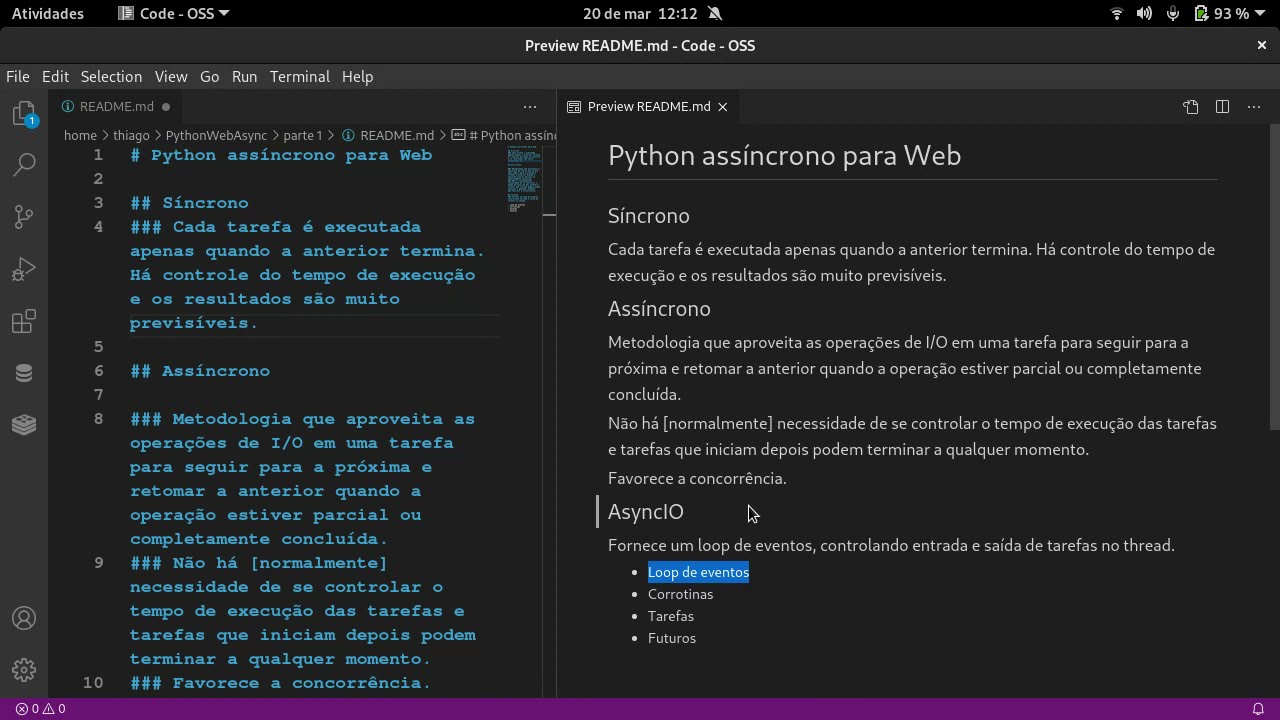 AsyncIO: Corrotinas, Tarefas e Loop de Eventos. Bônus: requisição HTTP ...