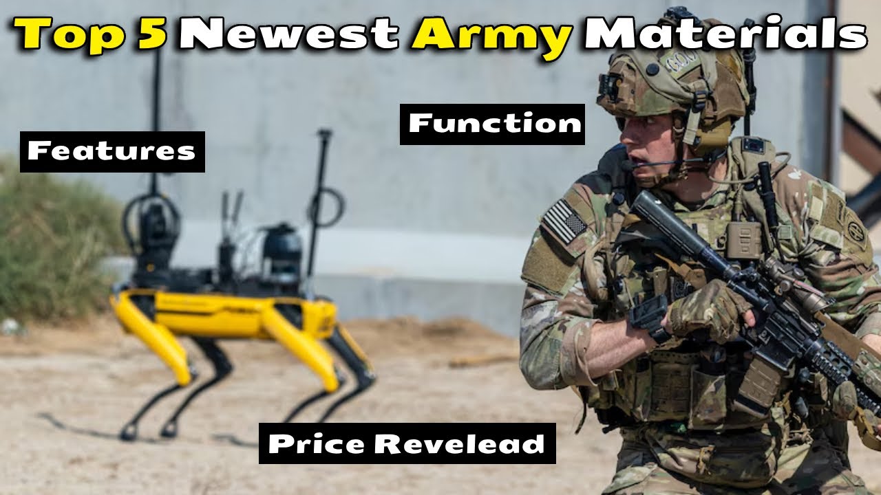 Top 5 Newest Army Materials Changing Modern Warfare | Features ...