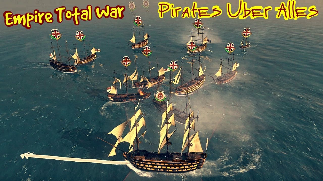 Pirates Uber Alles Empire Total War Португалия 52 - YouTube