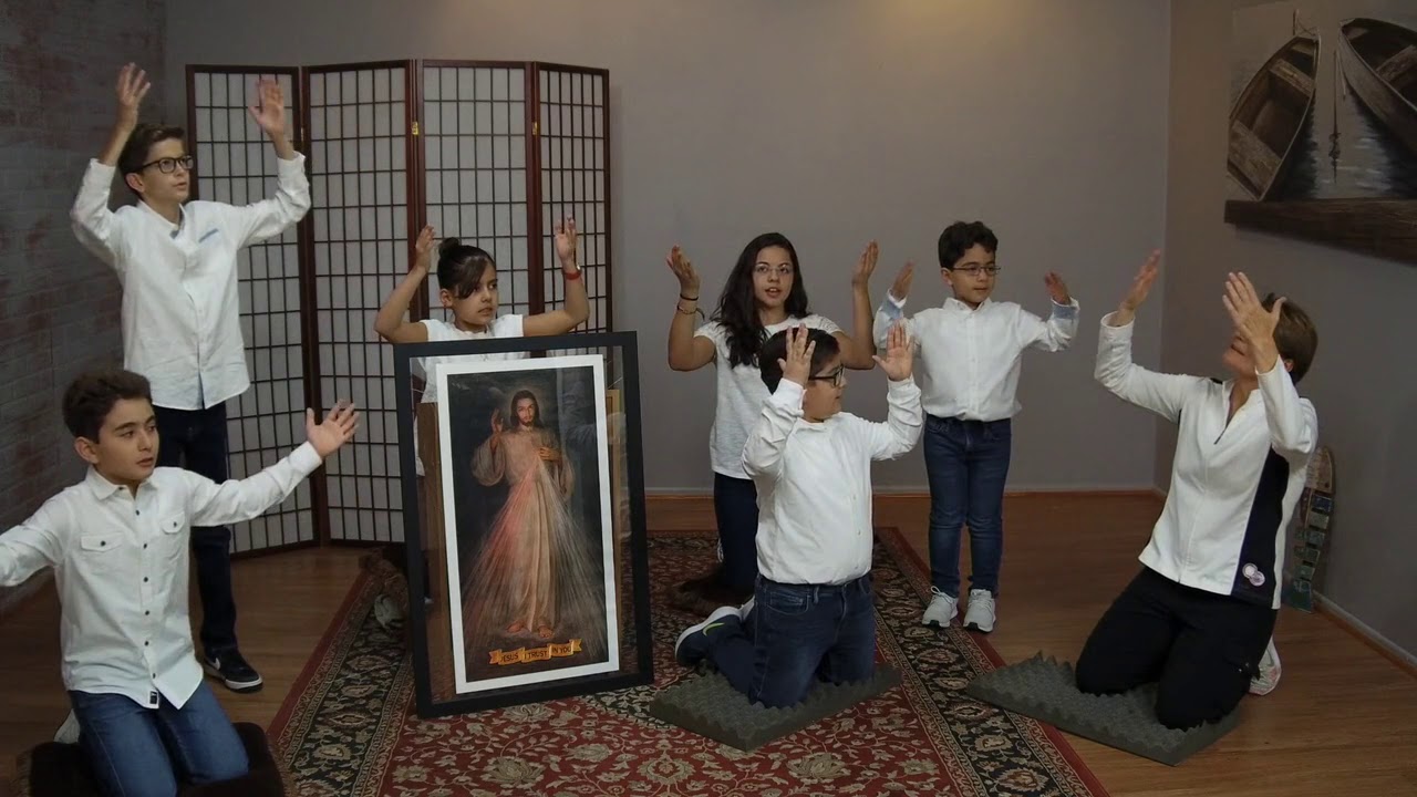 Chaplet of Divine Mercy in Motion with Kids - YouTube