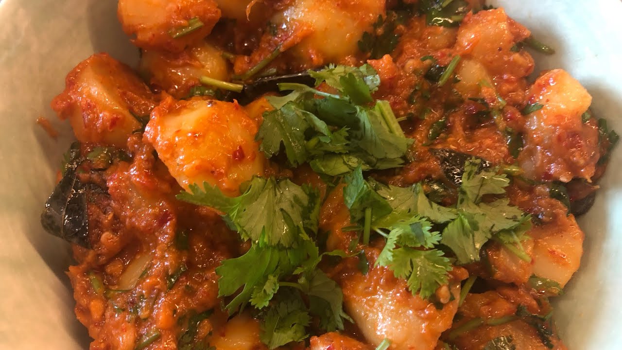 Chatpate Aloo Recipe/ Lal Aloo Easy Recipe. Delicious Khatta Mitha ...