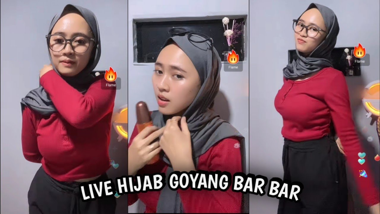 Bigo Live Hijab Tobrut Goyang Bar Bar Youtube